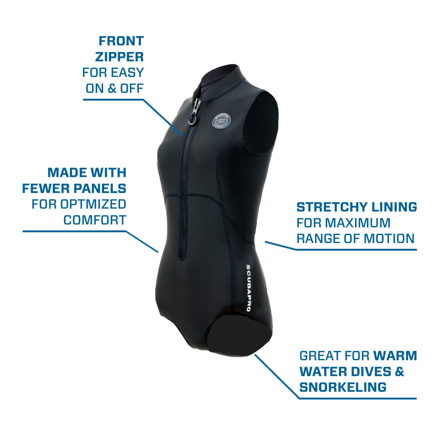 Everflex YULEX® Dive Swimsuit, Women, 2mm - Scubapro us