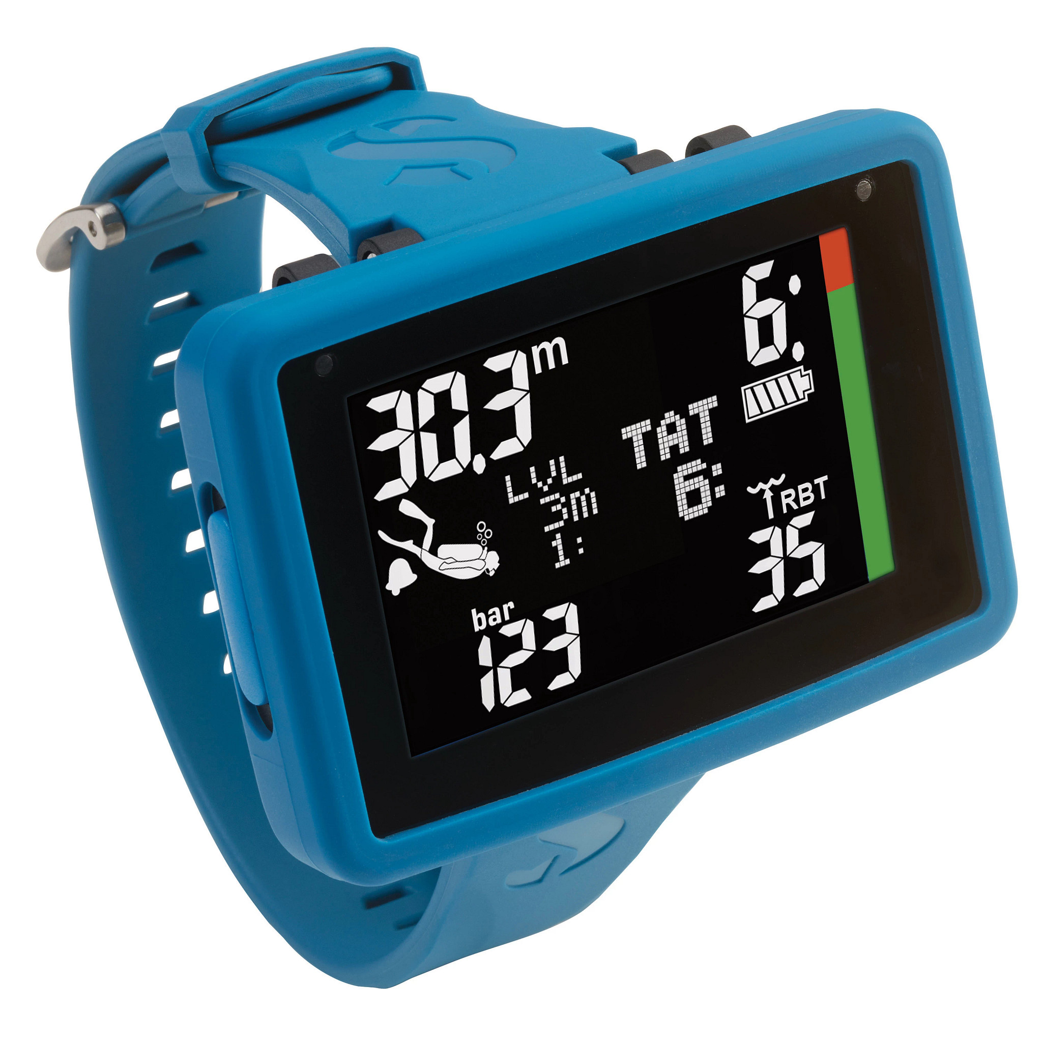 Luna 2.0 Air Integrated (AI) Wrist Dive Computer w/ Transmitter Smart ...