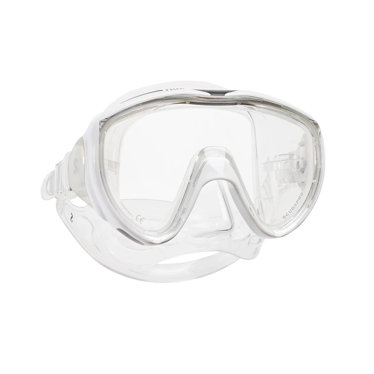 Flux Dive Mask, White - SCUBAPRO