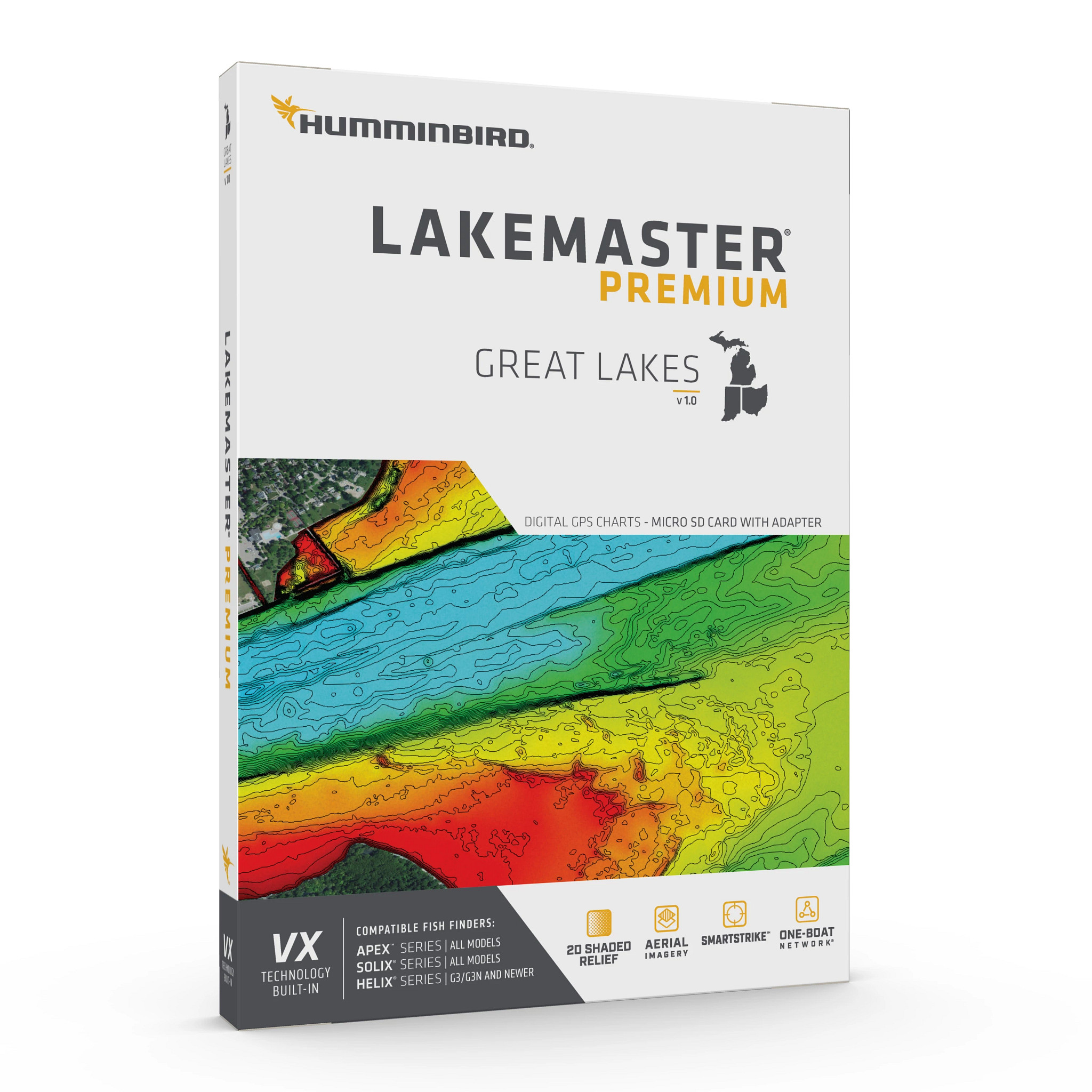 LakeMaster Premium - Great Lakes V1 - Humminbird