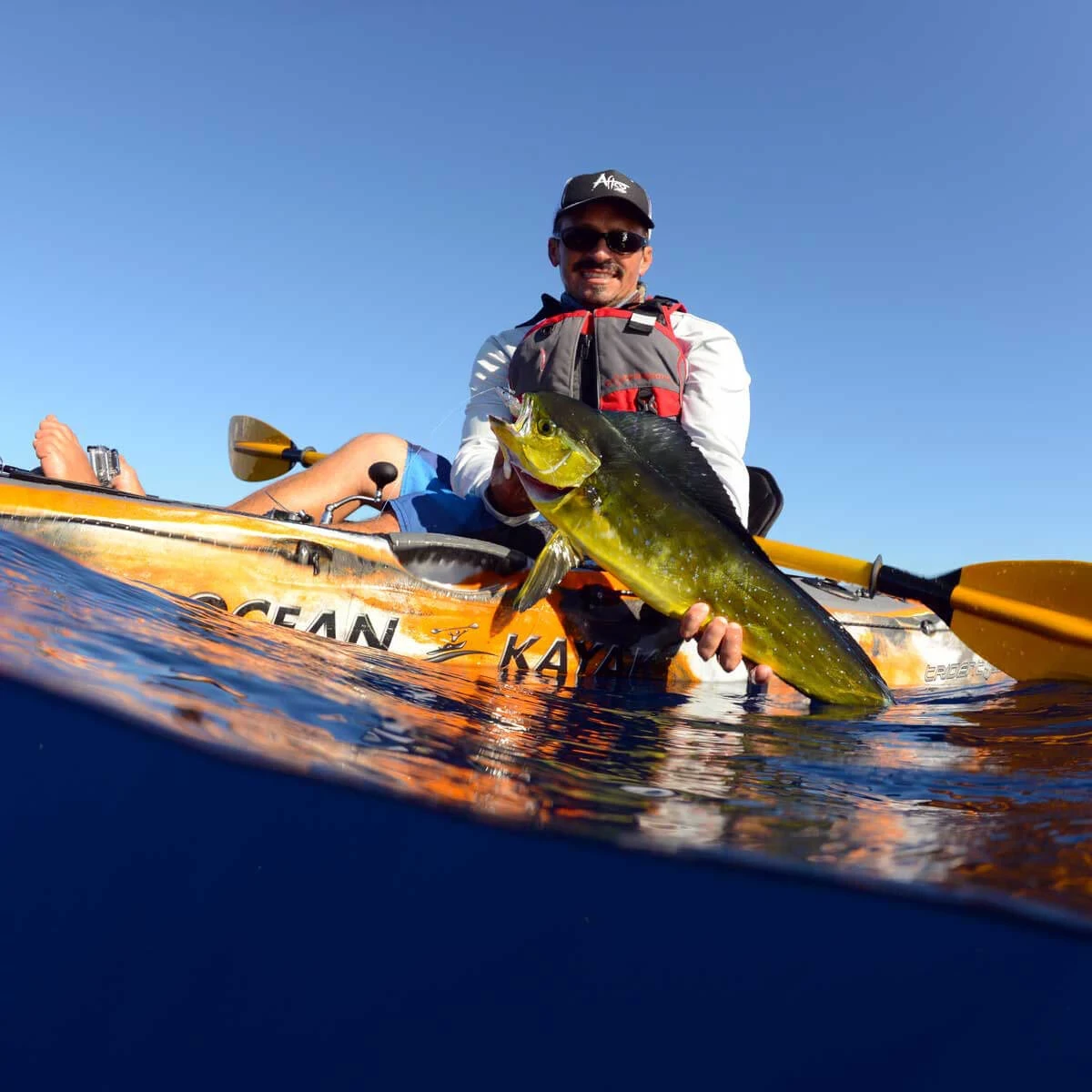 Trident 15 Angler - Orange Camo - Old Town