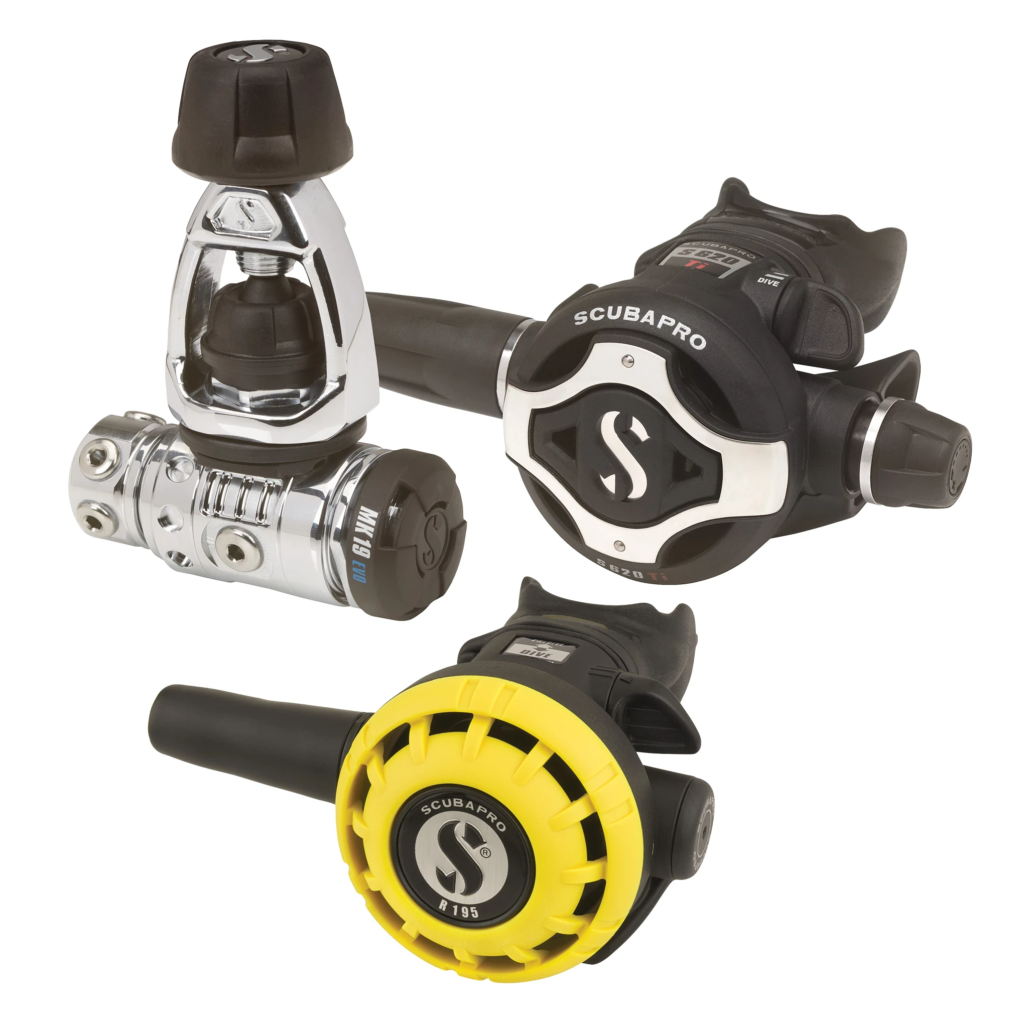MK19 Evo/S620Ti/R195 Octo Dive Regulator System - SCUBAPRO