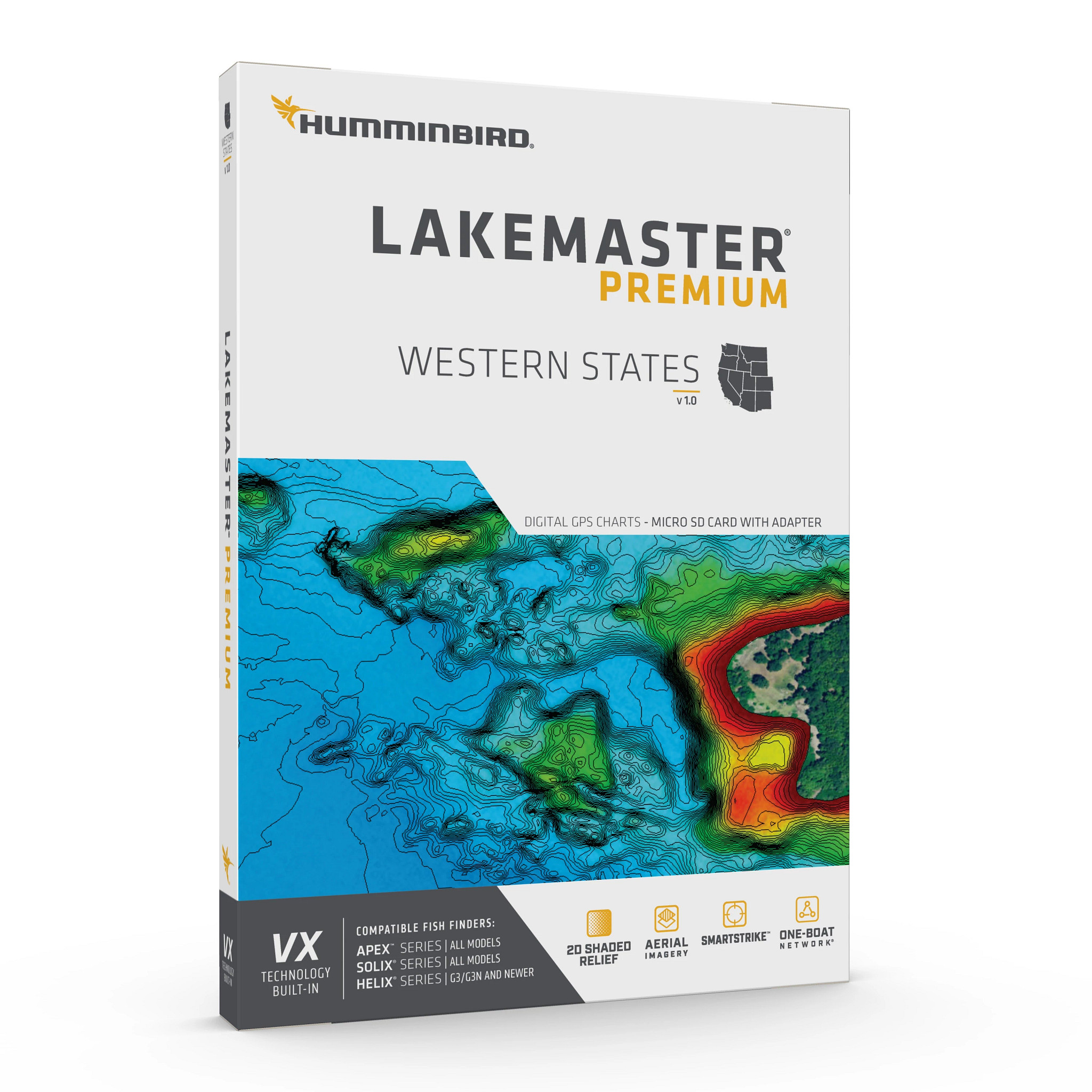 LakeMaster Premium - Western States V1 - Humminbird