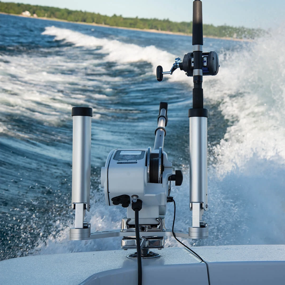 Dual Axis Adjustable Rod Holders, Downrigger Mount - Cannon